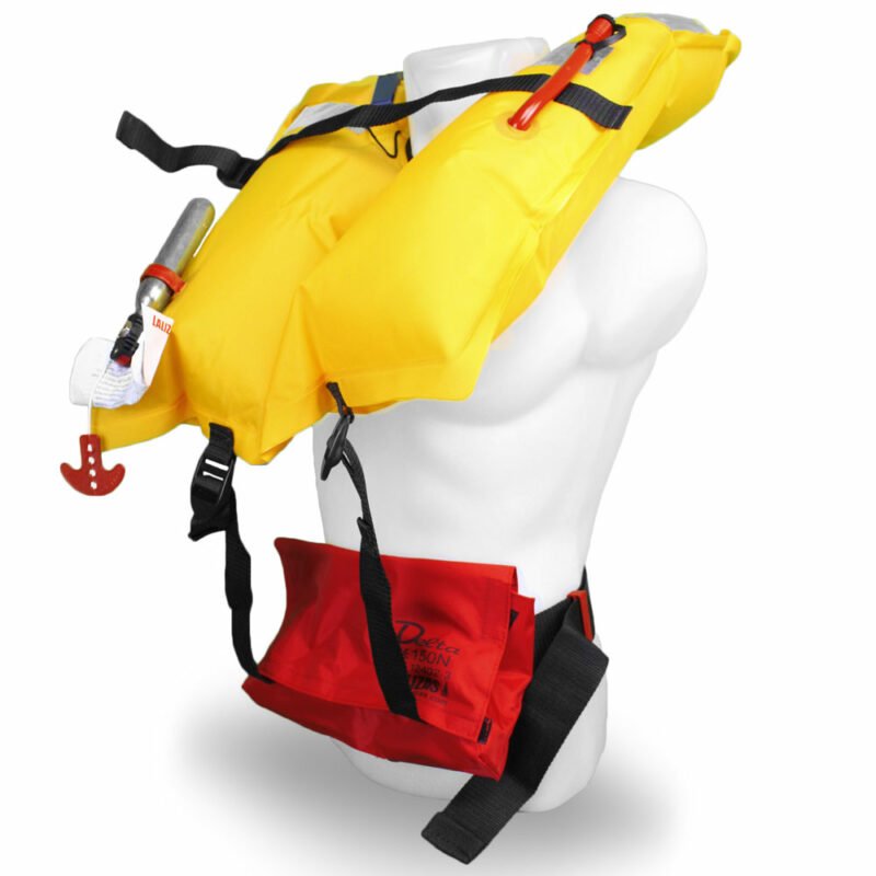 Lalizas Inflatable Lifejacket DELTA MANUAL 150N ISO 12402-3 Witout Harnessss – Lautanmas