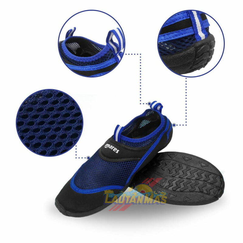 Booties Mares Aquawalk Adult Navy-Blue – Lautanmas
