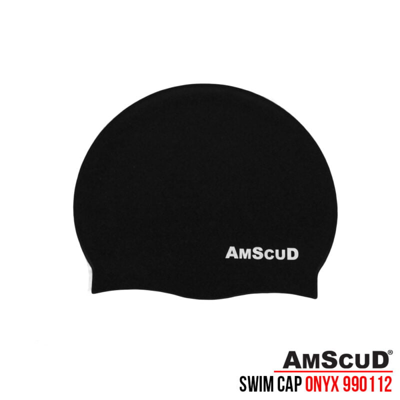 AmScuD Swim Cap Onyx Black 990112 – Lautanmas